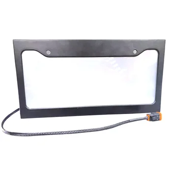 Us Adjustable License Plate Fog Shield To Avoid High-speed Cameras ...