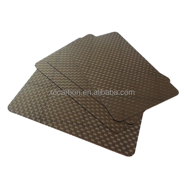 Luxury Carbon Fiber Sheets - Customized VIP Business Cards