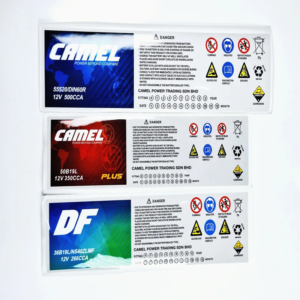 Customized Logo Stickers Packaging Stickers Printed Waterproof Hardware ...