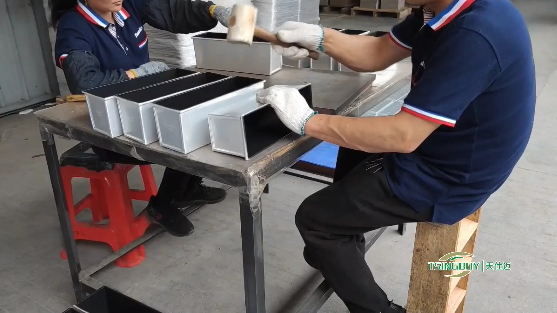 Bakeware Industrial Customized Cube Bread Loaf Pan With Lid - Buy ...