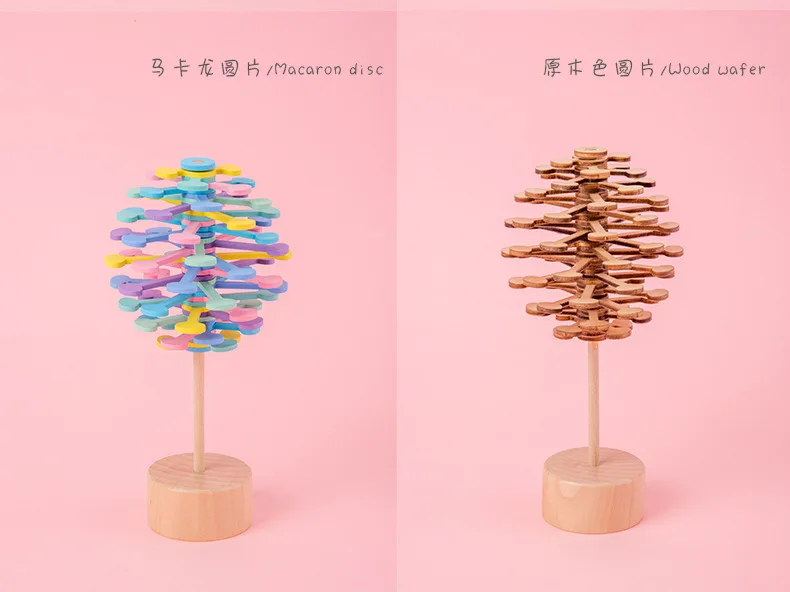 Wooden Fibonacci Sequence Wooden Rotary Spin Lollipop Fisher Toys ...