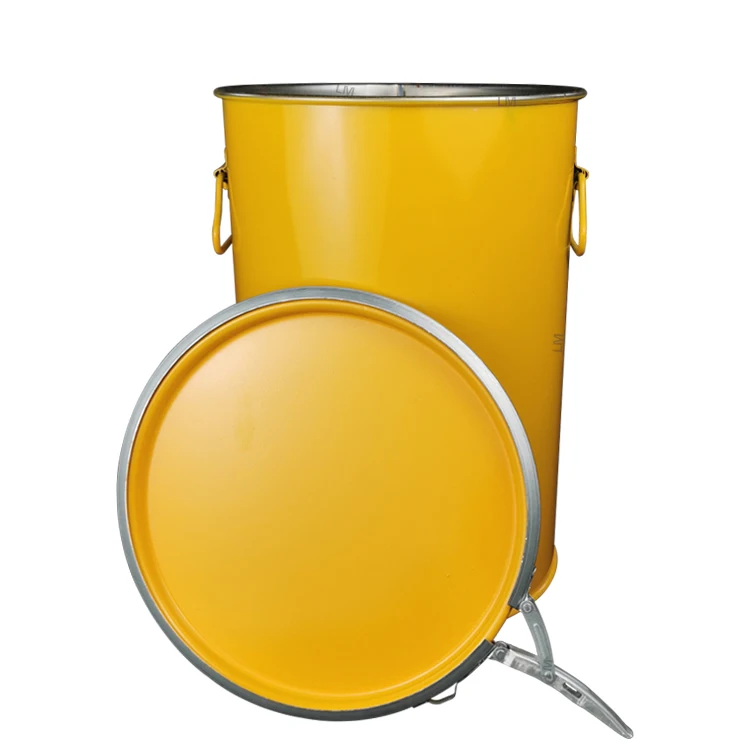 5 Gallon Steel Recyclable 15l 20l 25l 25l 30l 35l 50l 60l 100l 120l Powder Coating Bucket With ...