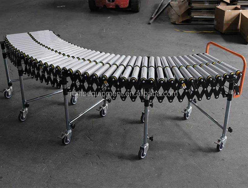 Flexible Gravity Manual Plastic Conveyor Roller - 40kg/m