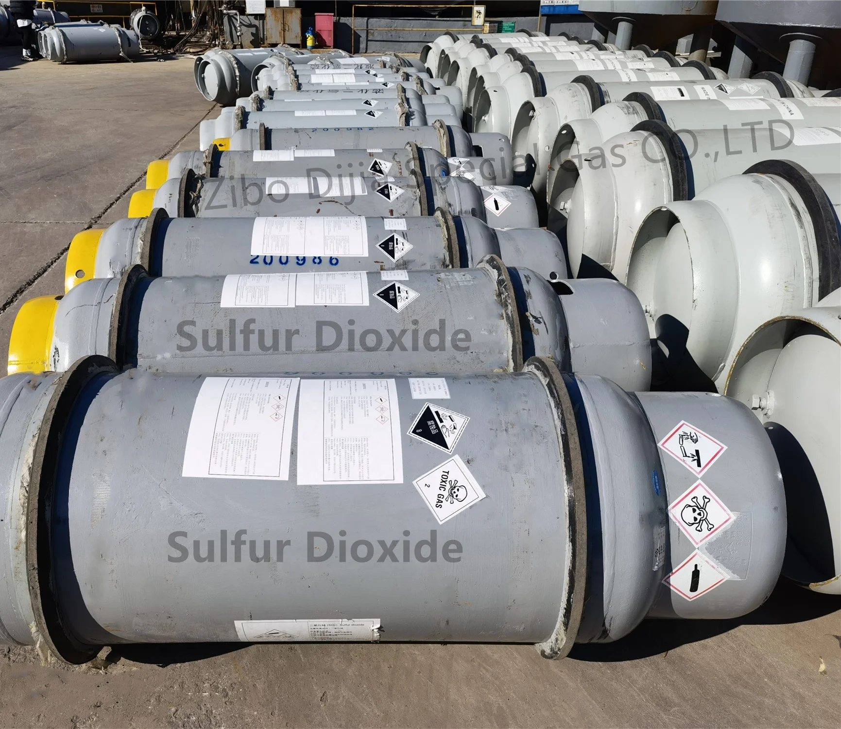 47l 50kg Sulfur Dioxide So2 Gas With 99.9% Purity - Buy Sulfur Dioxide ...