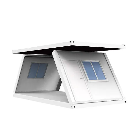 20ft Foldable Prefabricated Container House Z Folding Design with ...