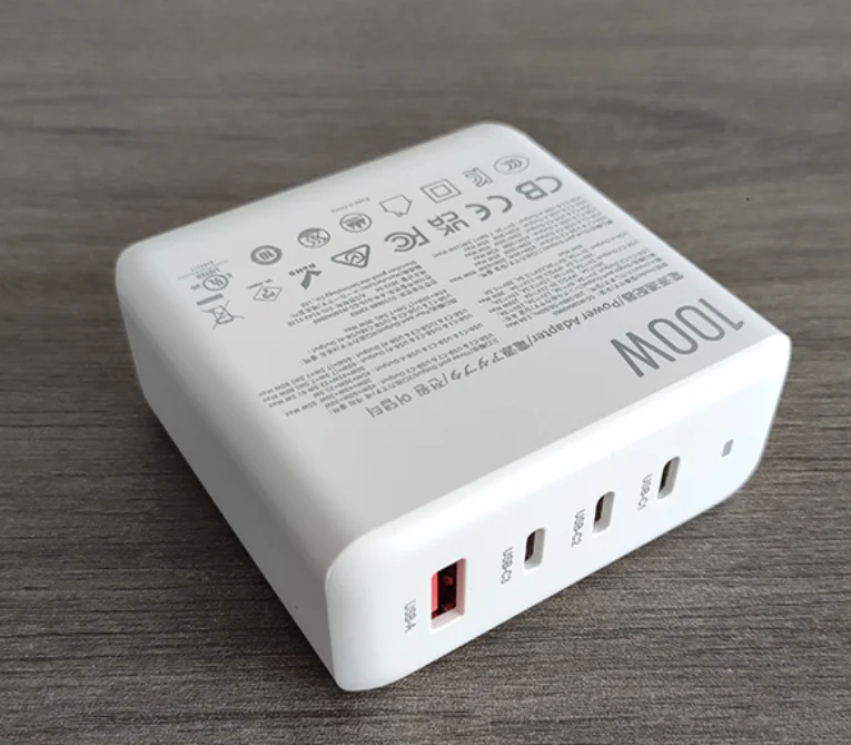 Pd100w Gan Fast Charger 3c1a Multi-port Desktop Socket Gan Extension ...