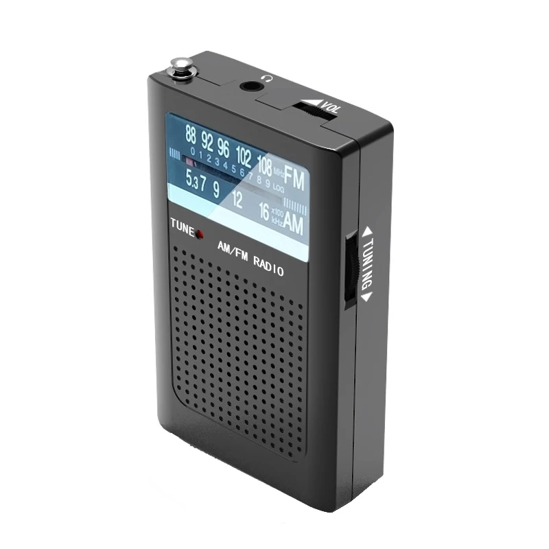 OEM ODM ABS Small FM/AM Radios with Built-in Antenna
