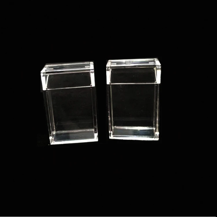 Transparent Acrylic Cigarette Box - Creative & Dust Proof
