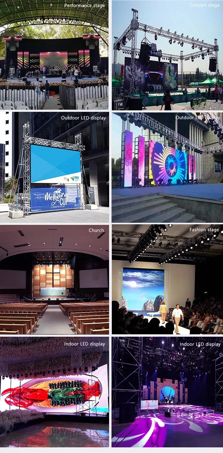 Outdoor Dj Led Video Wall Pantalla De Backdrop Led Panel Price P3.91 P4 ...