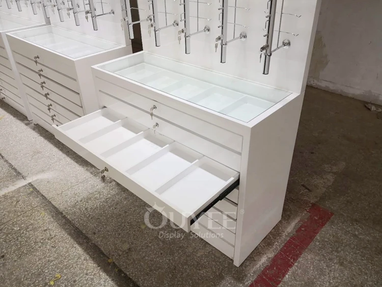 Optical Shop Interior Design - Khromi Eyewear Cabinets