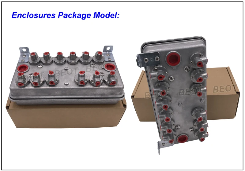 Rca3-8v / Rca3-8v8 / 3-8v6000-330 Diecast Aluminium 8 Valve Enclosures ...