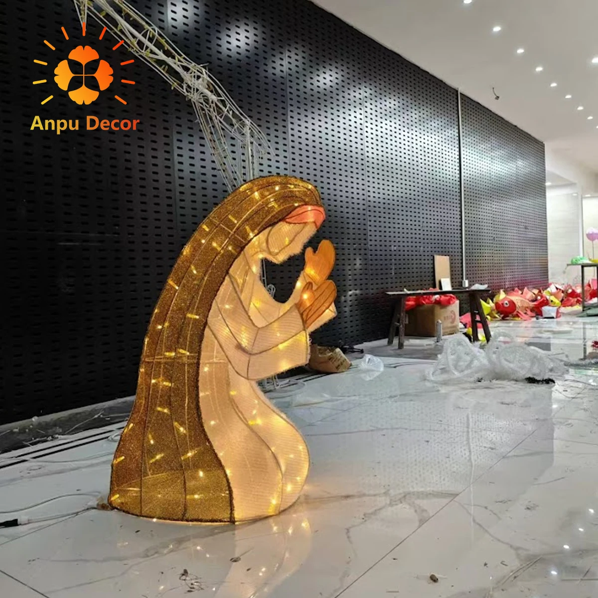 Large Simulated Golden Banyan Tree for Shopping Malls Hotels Christmas ...