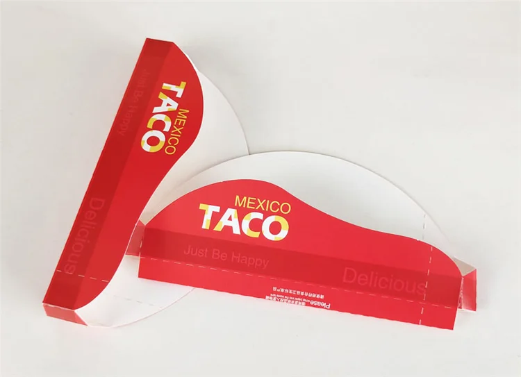 Bio-degradable Food Packing Box - Perfect for Taco Packaging