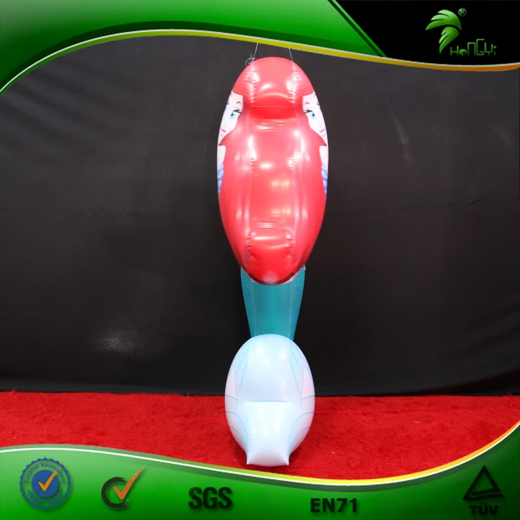 Vivid 2m Height Inflatable Mermaid Balloon Inflatable Princess Girl ...