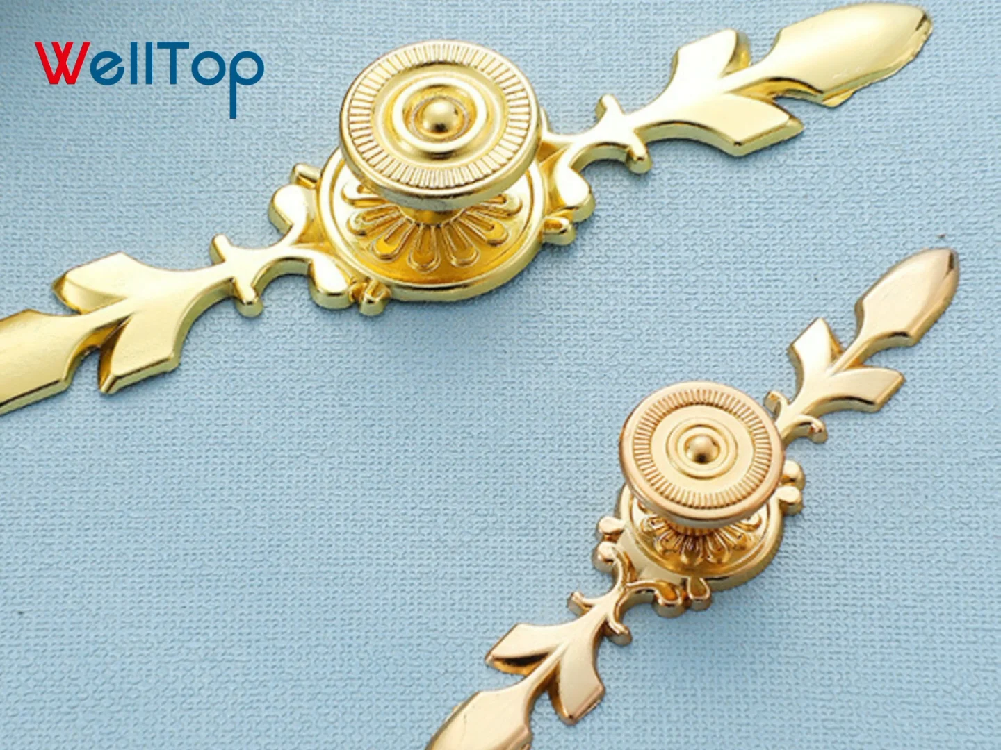 Classic Vintage Handle Pulls Metal Iron Antique Style Cabinet Brass ...