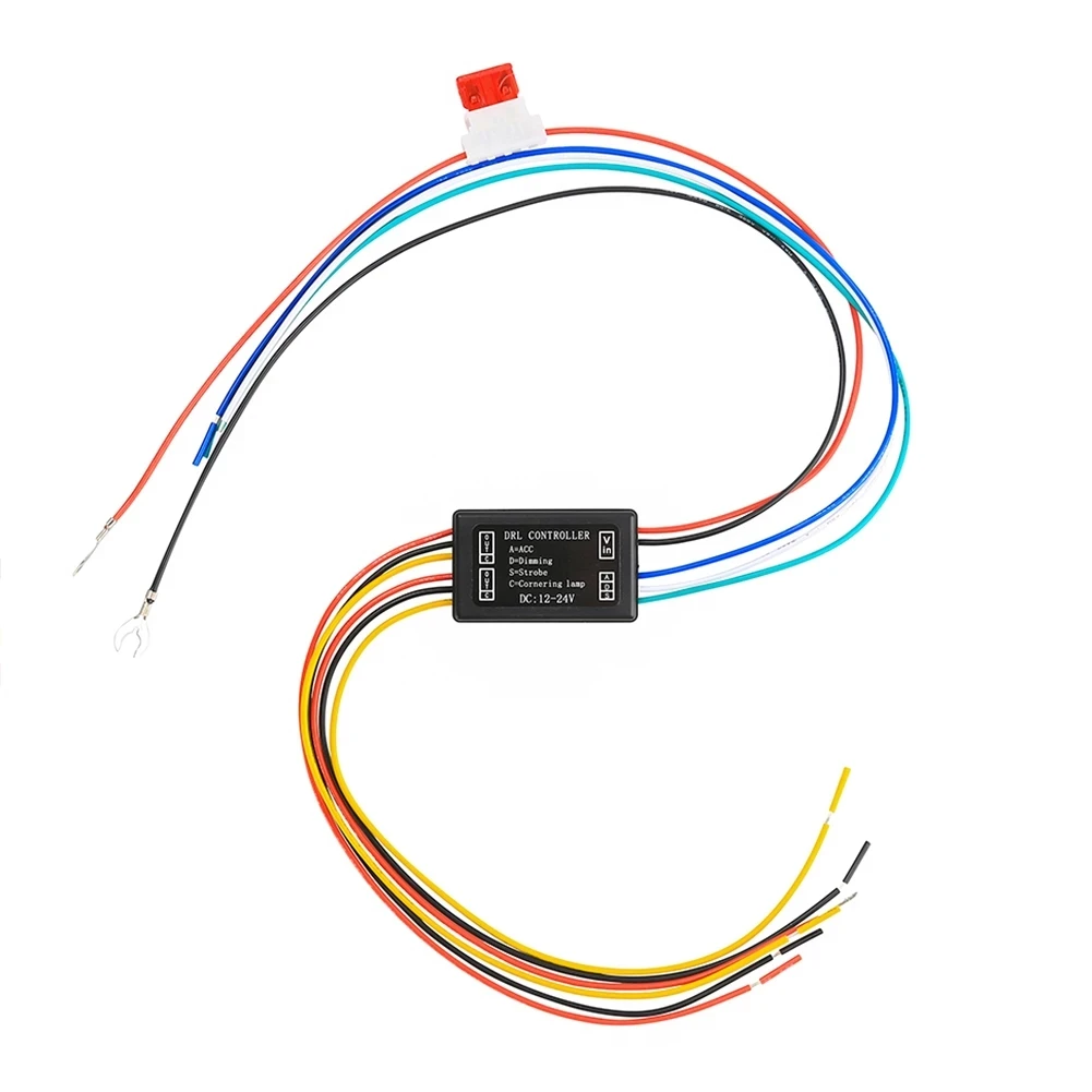 DRL Controller Auto Car LED Daytime Running Lights Controller Relay ...