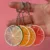 Cute Fruit Lemon Key Ring Decoration Craft For Key Chain Toy Handbag ...