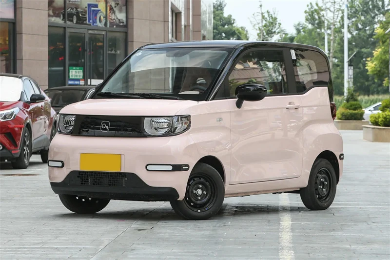 Chery 2023 4 Seats Mini Electric Car Qq Ice Cream New Energy Mini Car For Adult 120 Km - Buy New ...