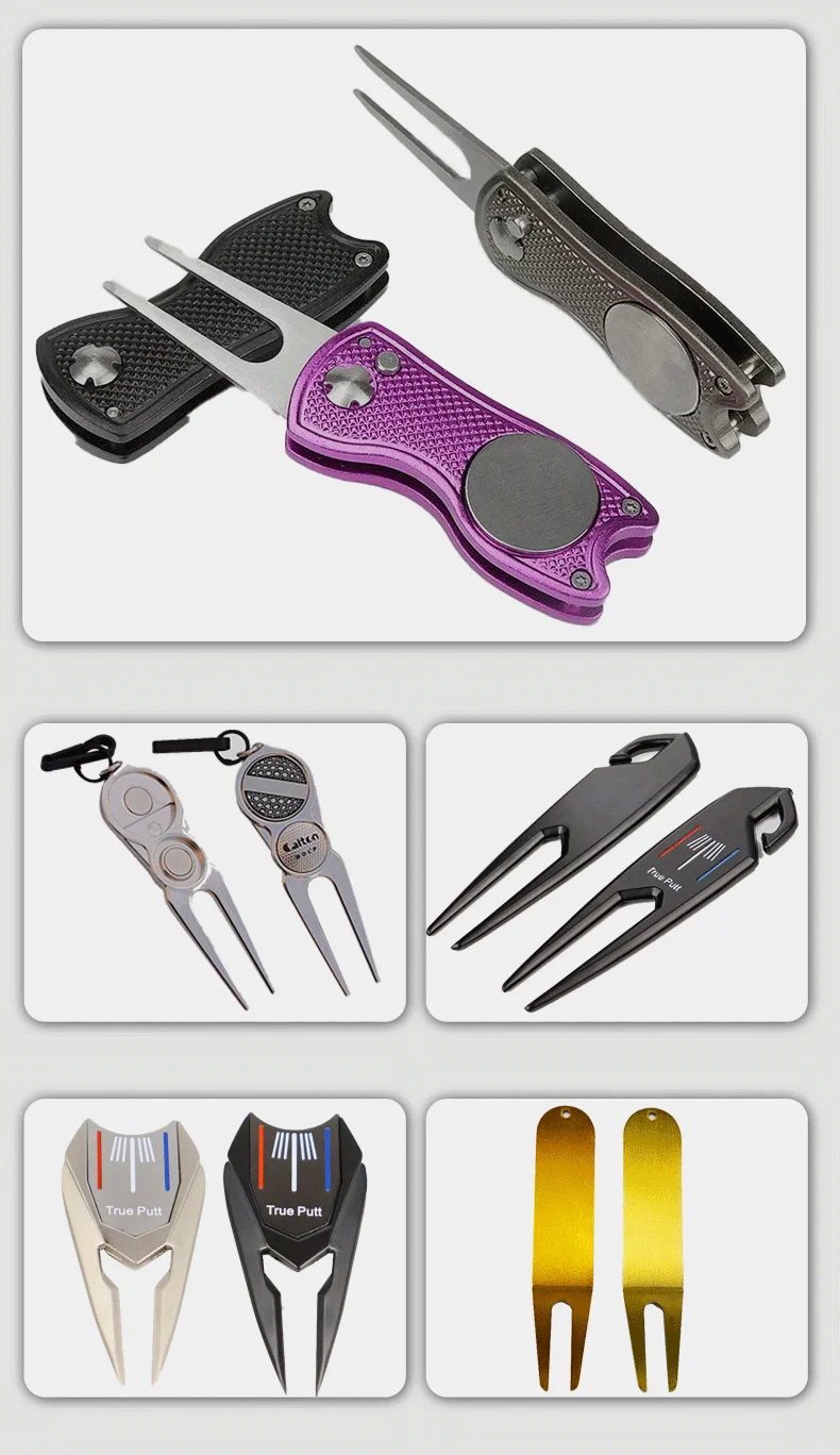 Golf Ball Marker And Metal Custom Golf Divot Repair Tool Golf Divot ...