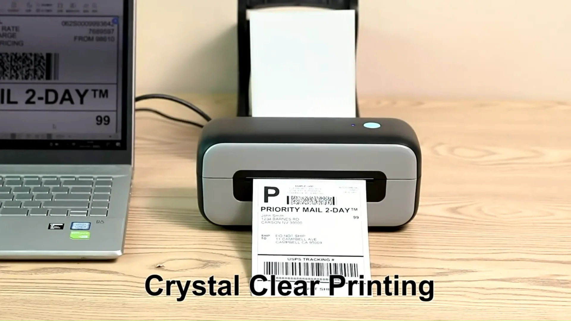 Thermal Shipping Label Printer 4x6 Adhesive Shipping Labels 105x148 ...