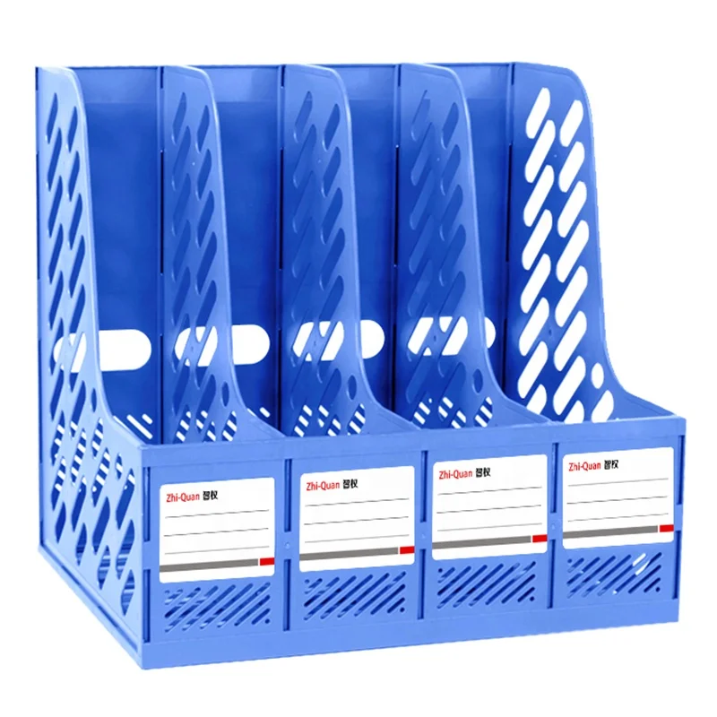 Magazine File File Rack YUENPUN 15 PCS A4 Holder, Cardboard Document ...