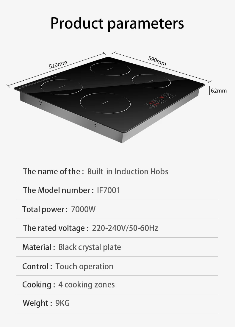 MZD 220V~240V Desktop Quad burner Induction Cooker| Alibaba.com