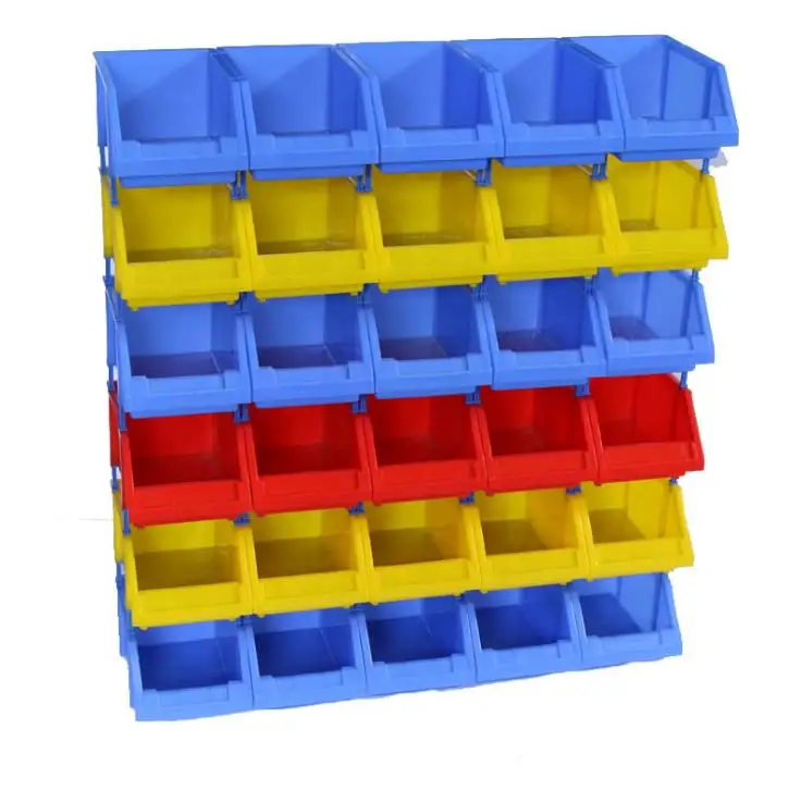 Organize with Ease - Stackable Plastic Bins for Storage