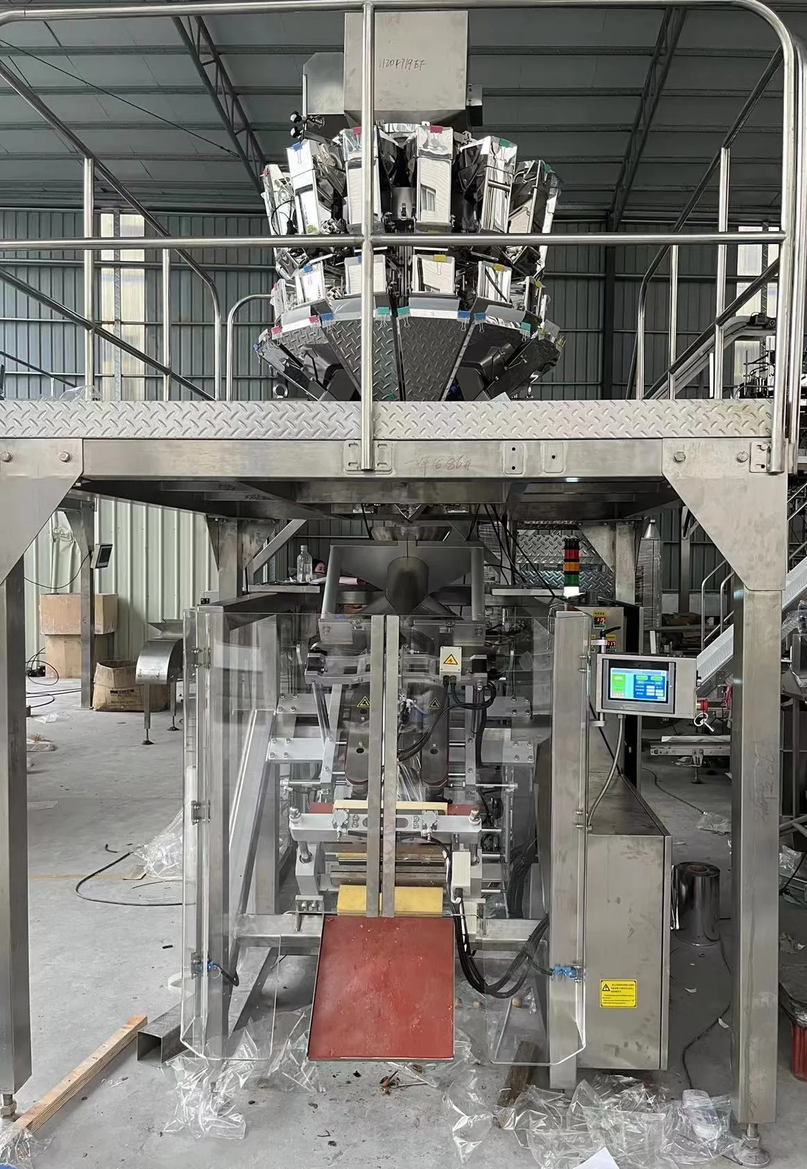 Automatic Vegetable Potato Garlic Salad Bag Packing Machine Fresh ...