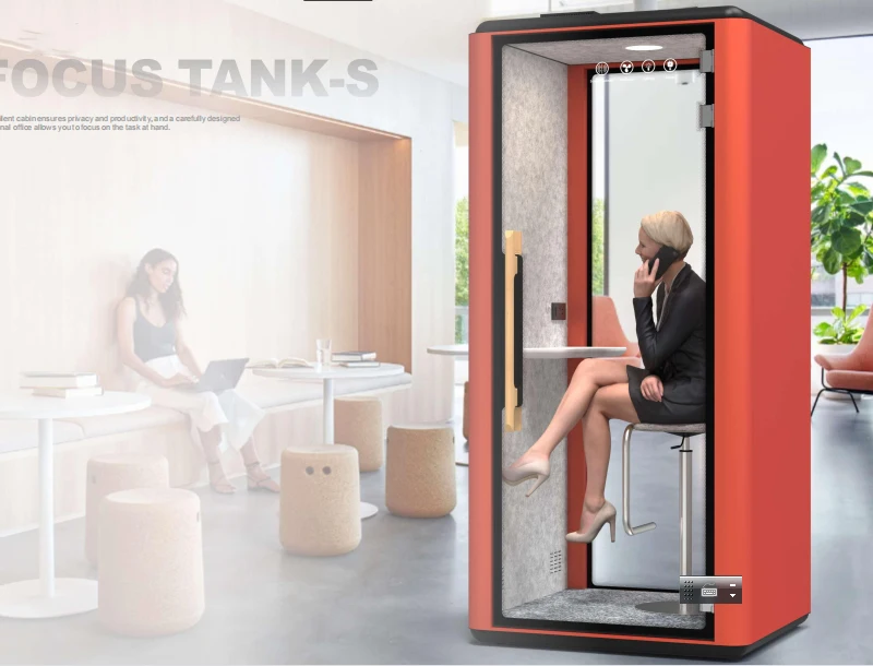 Office Phone Booth Room Pob Working Movable Silence Soundproof