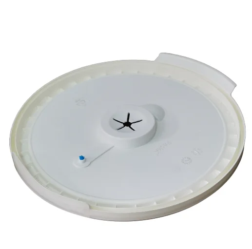 8 Liters Plastic Bucket Wipe Dispenser Pail Lid Easy to Open and Close ...