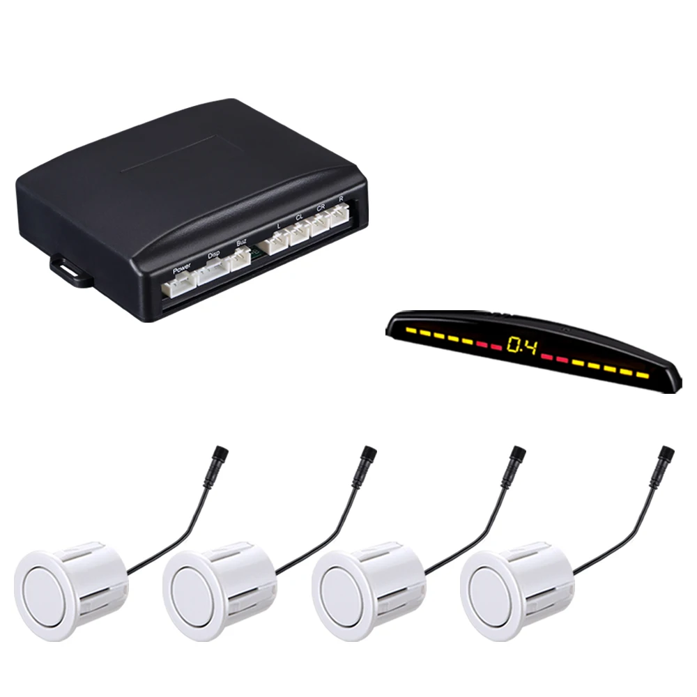 Car Rear Parking Sensor With Led Display,Buzzer Built In Display ...