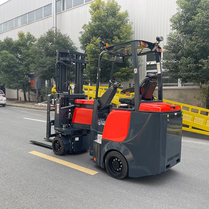 Warehouse Electric 3 Way Vna Forklift 4.5m Lifting Height 2 Ton Narrow ...