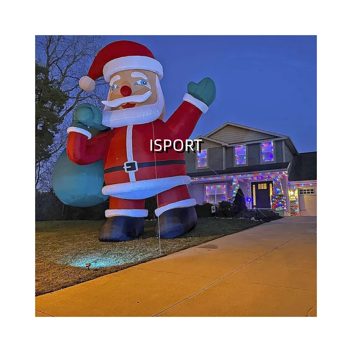 20ft Tall Giant Inflatable Santa Claus,Christmas Advertising ...