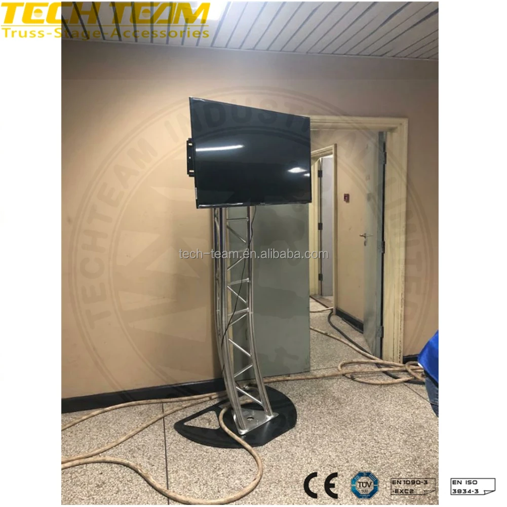Aluminum Portable Easy Assemble Tv Truss Stand - Buy Tv Truss Stand,Tv ...