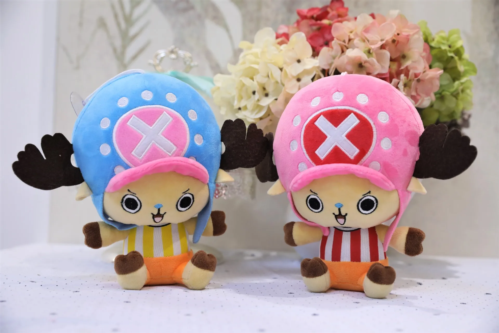 20cm Cute Cartoon Anime Chopper Luffy Plush Doll Kawaii Plushes ...