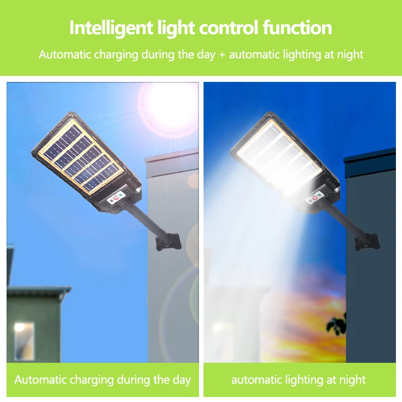 New Design Solar Street Lights Outdoor Waterproof All In One Integrated ...