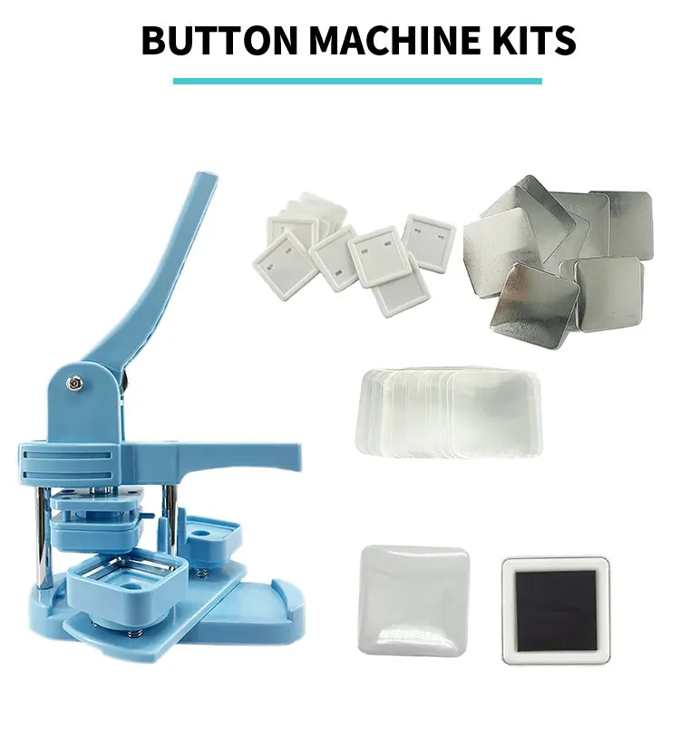 50*50 Square Round Button Machine - DIY Badge Making