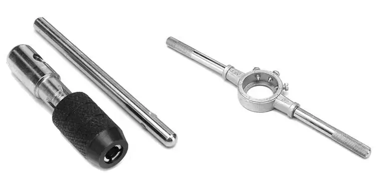 110 Pcs Alloy Steel Tap & Die Set - M2-M18 for Automotive Tools