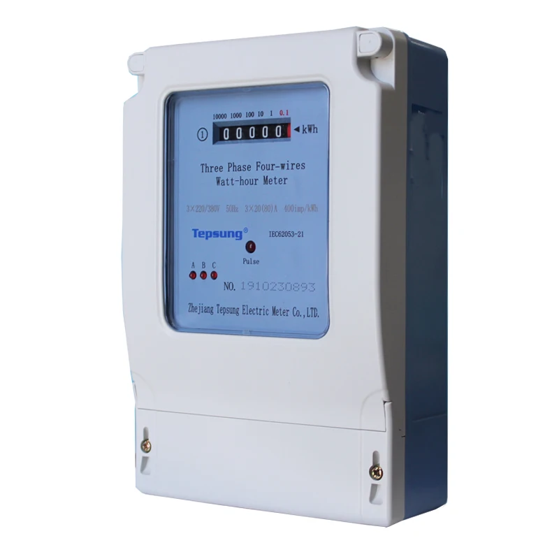 Mechanical Counter Register Analog Display Three Phase Electricity ...