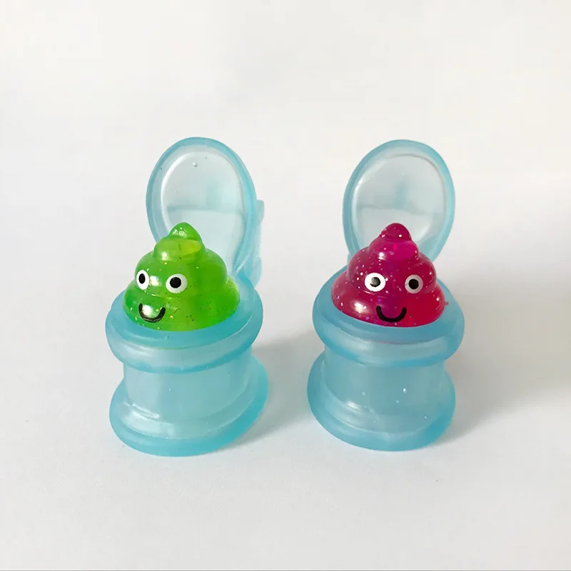 Stress Relieve Fidget Toy - Cute Poop Toilet Funny Gift