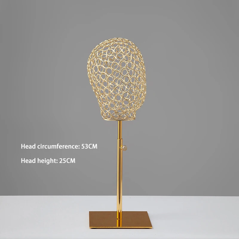 Luxury Plate Female Male Manikin Head Chrome Silver Gold Head Mannequin ...