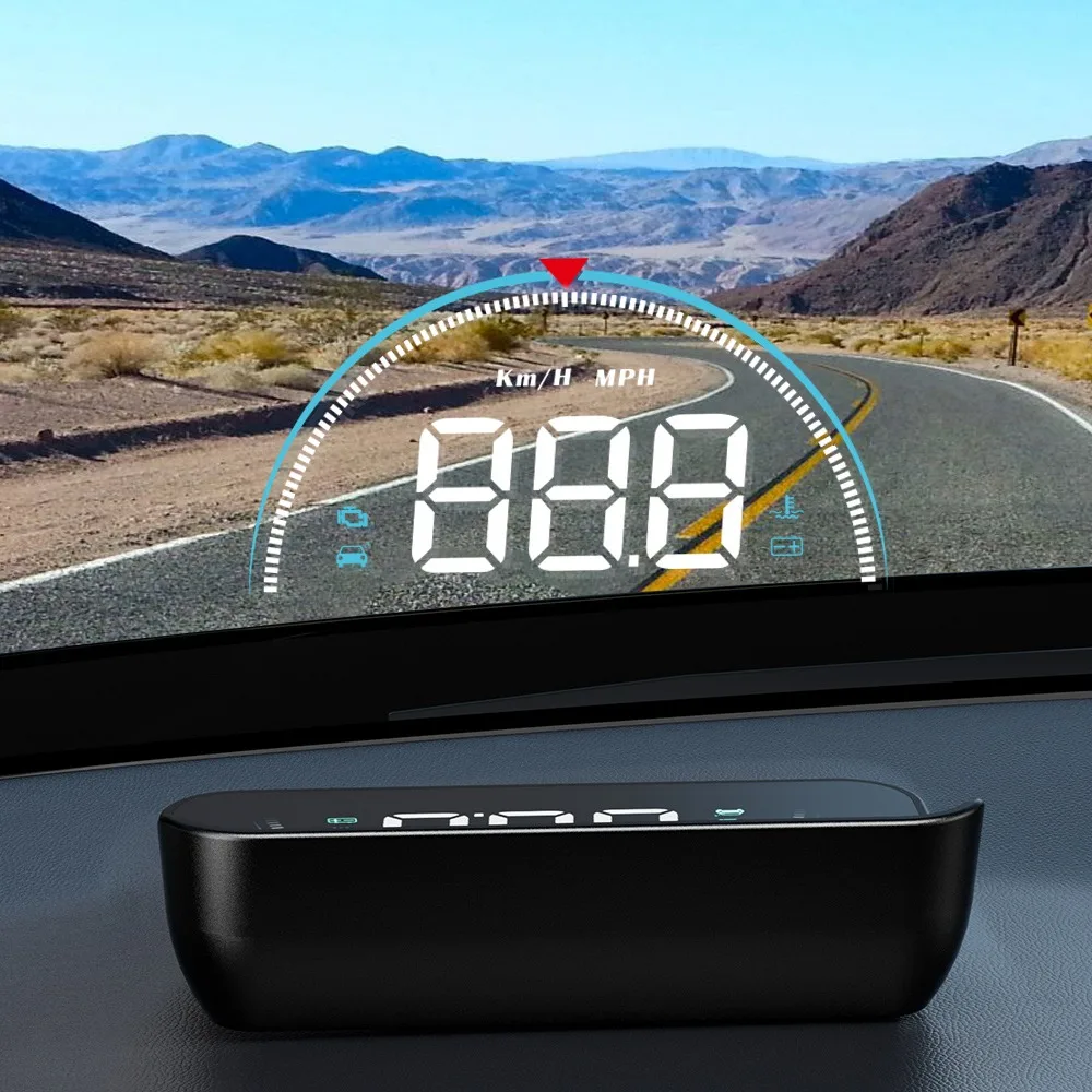 M8 Hud Head Up Display Car Obd2 Ii Euobd Overspeed Warning System ...