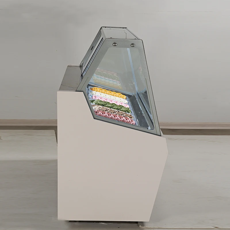 Hot Sale Arc Counter Top Gelato Display - Ice Cream Cabinet