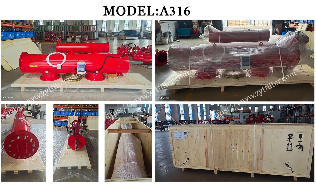 AIGER Automatic Backwashing Fine Screen Strainer Self Cleaning Water ...