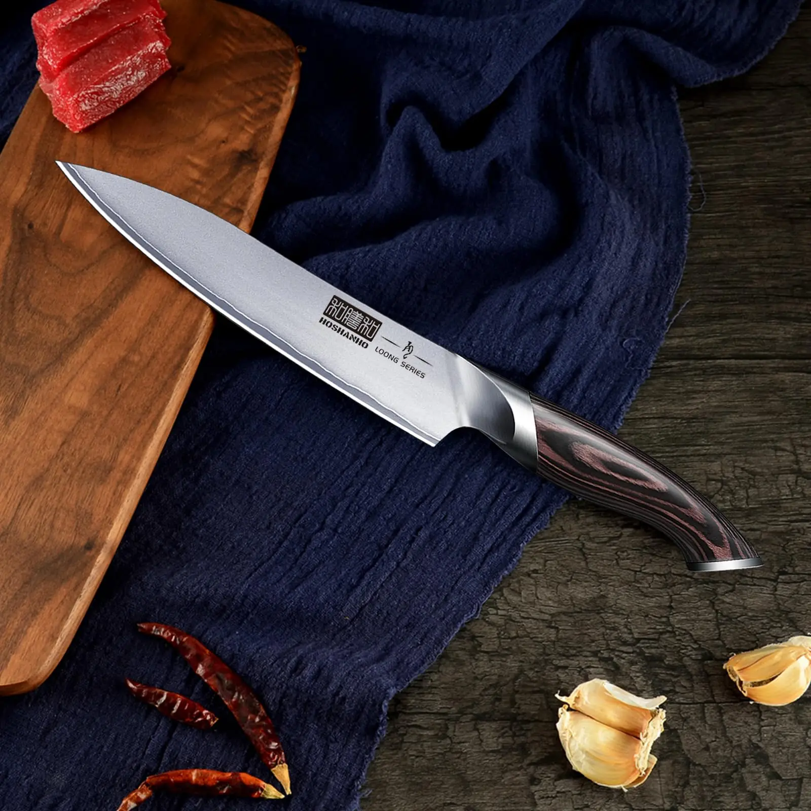 HOSHANHO 6 Inch Kitchen Utility Knife - Ultra Sharp & Durable