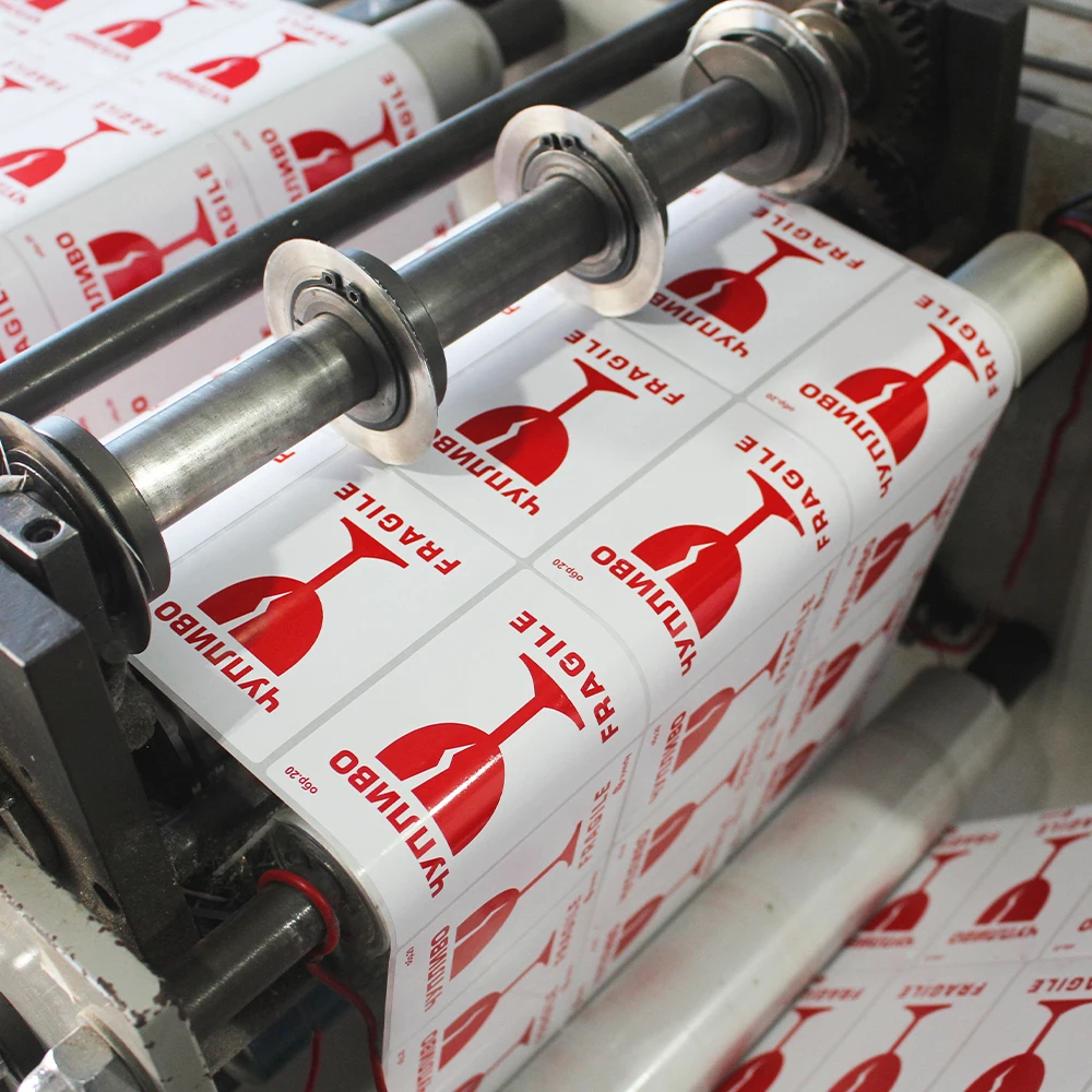 Custom 2x3 3x5 Fragile Sticker Thermal Transfer Label Shipping Carton ...
