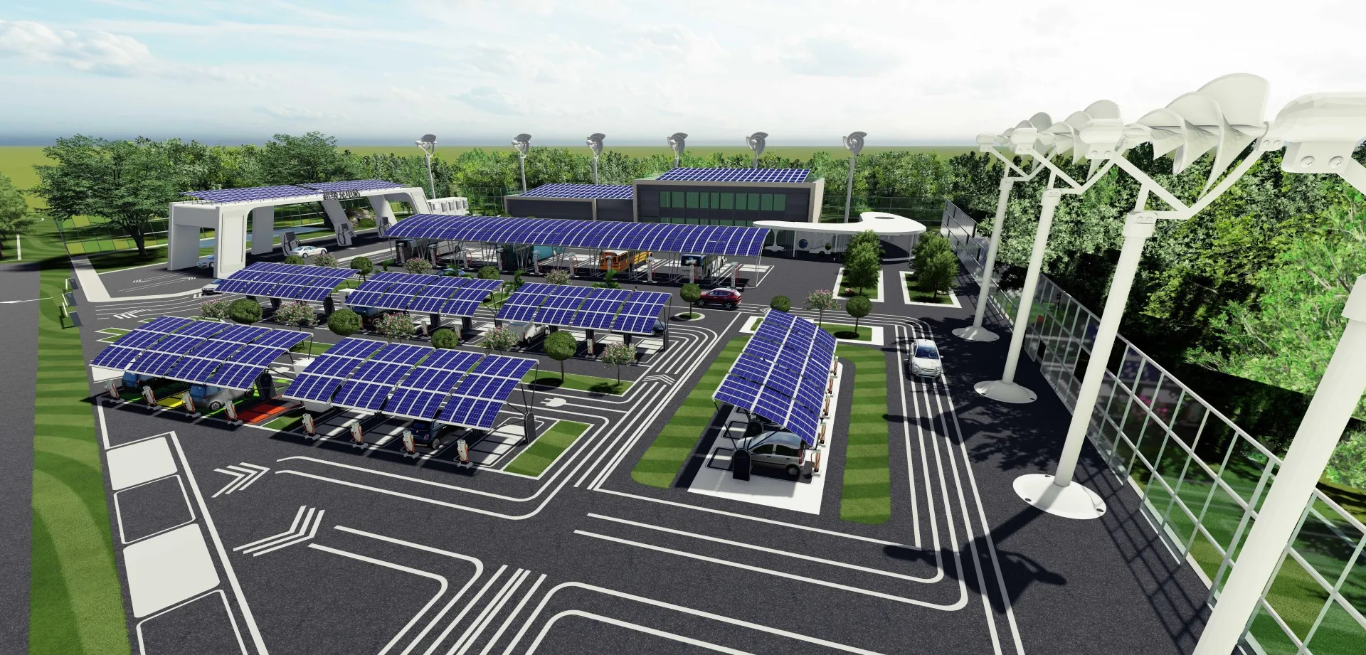 SCU Solar PV Battery Energy Storage - Efficient Charging