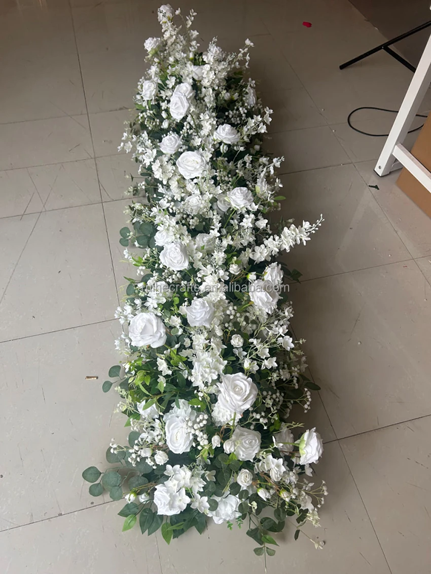 Modern Design Greenery Wedding Flowers Eucalyptus Centerpiece Table ...
