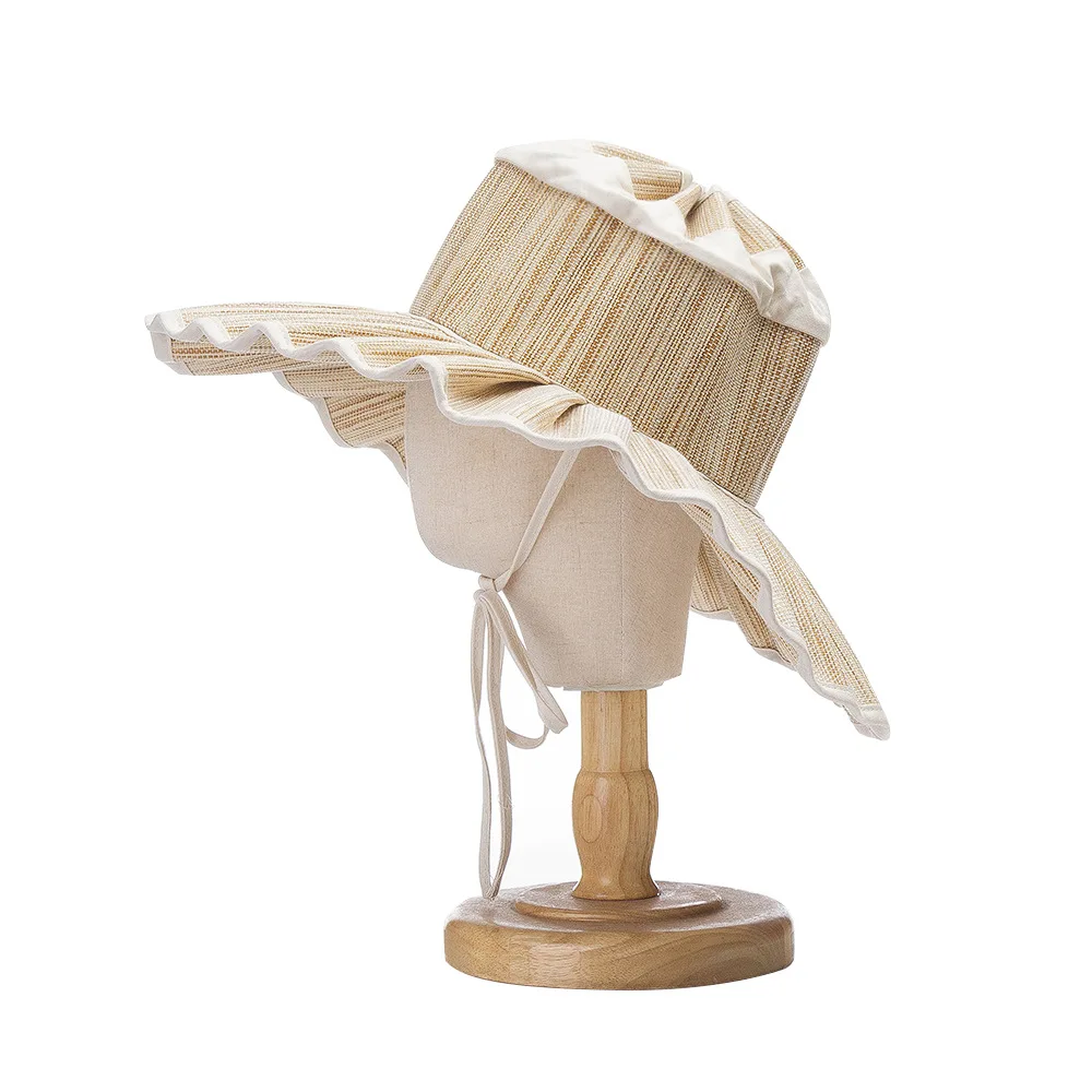 REWIN 2024 Luxury New Oversize Foldable Straw Hat - Perfect for Outdoor ...