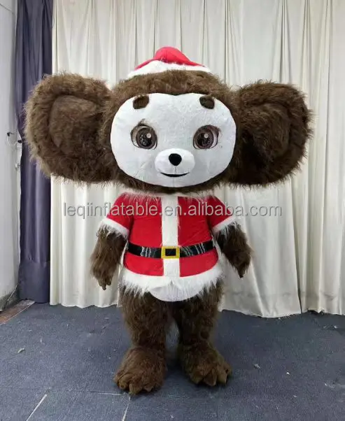 Leqi Cute Monkey Cosplay Cartoon Mascot Costume Inflatable